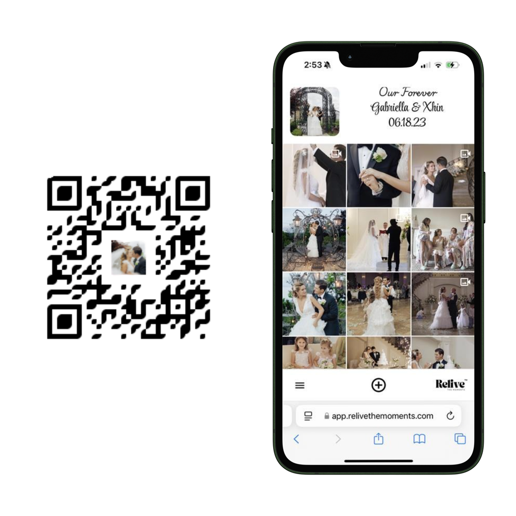 Relive Photo QR Code Album